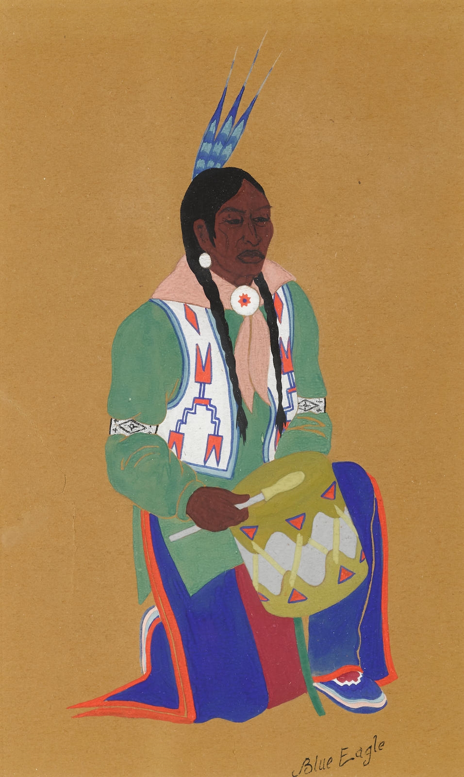 Acee Blue Eagle | An Acee Blue Eagle painting | MutualArt