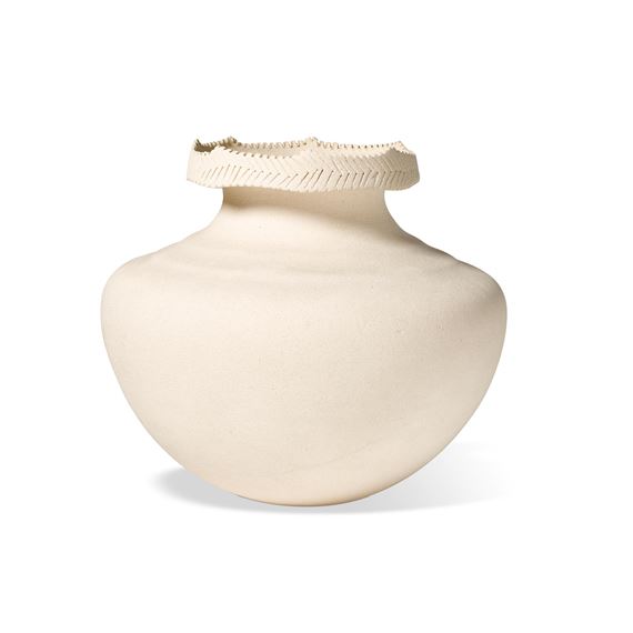 Jacquie Stevens | A Jackie Stevens pottery jar | MutualArt