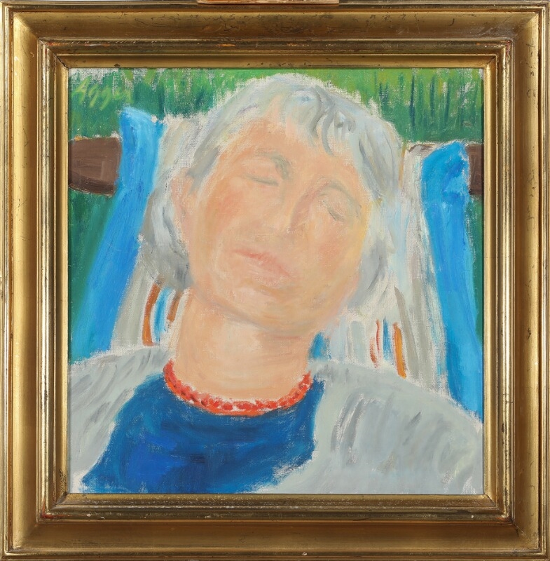 Knud Agger | Portrait of the artist's wife | MutualArt