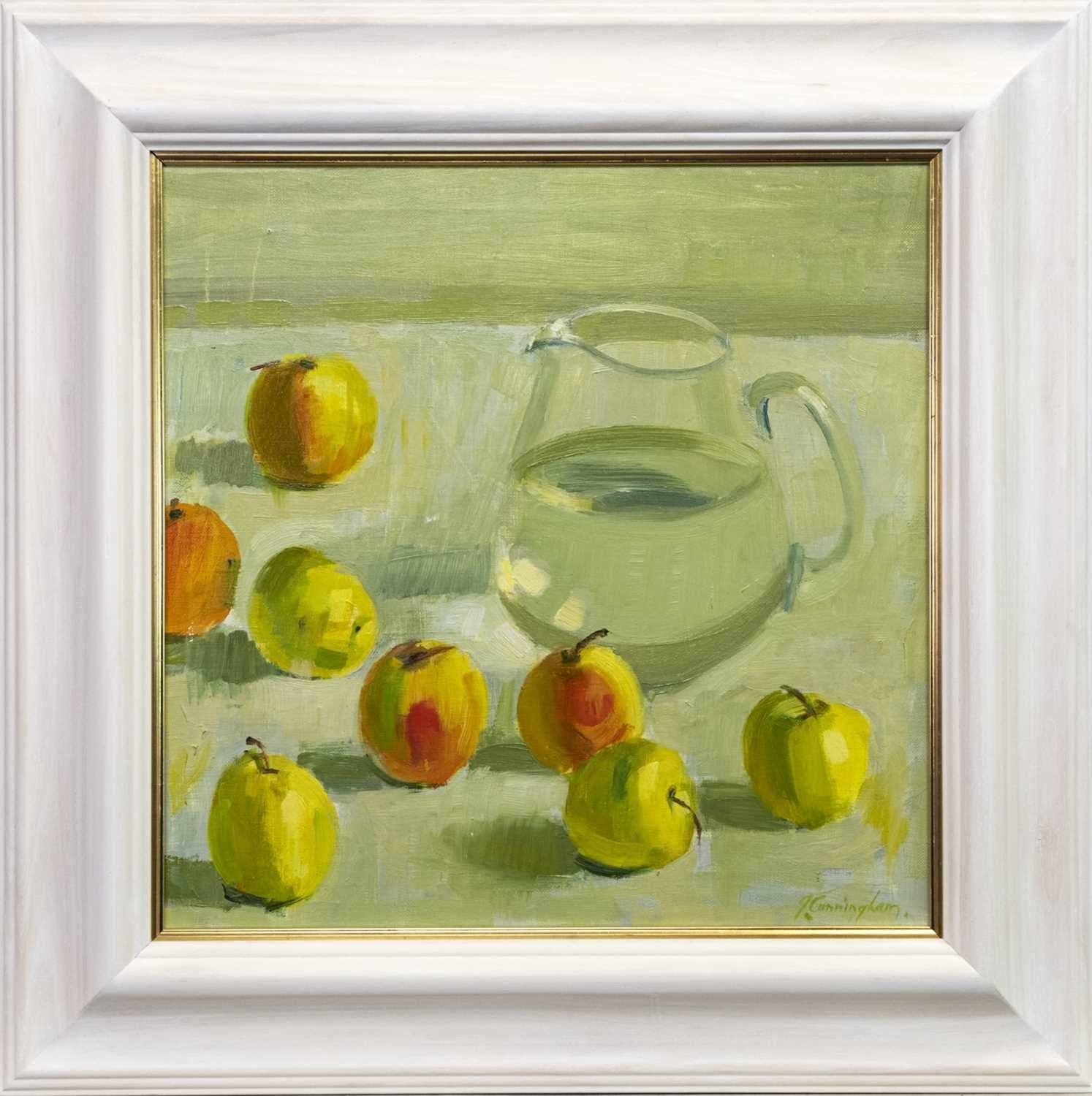 John Cunningham | STILL LIFE WITH APPLES | MutualArt
