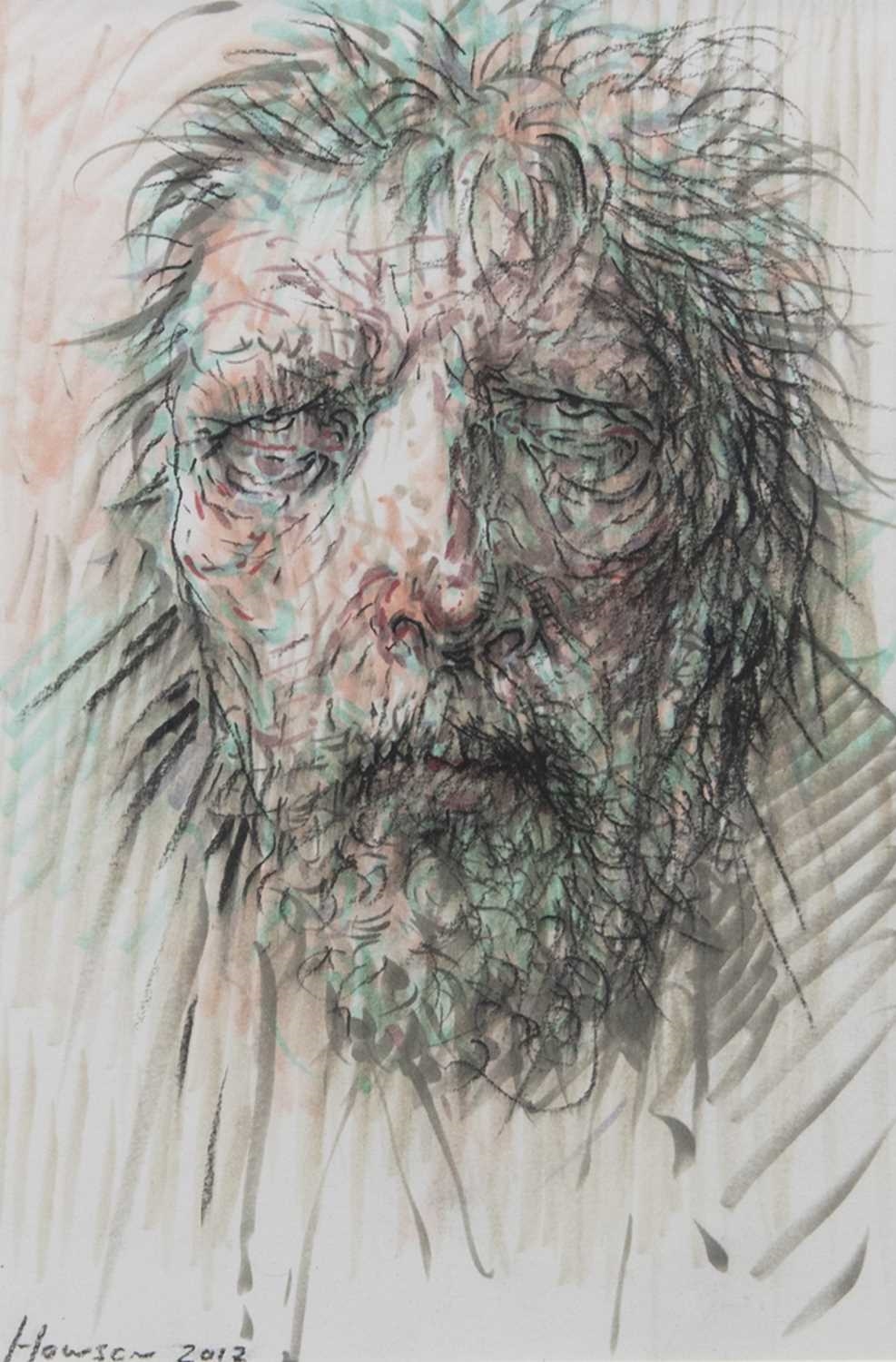 Peter Howson Obe | CHRIST HEAD STUDY (2012) | MutualArt