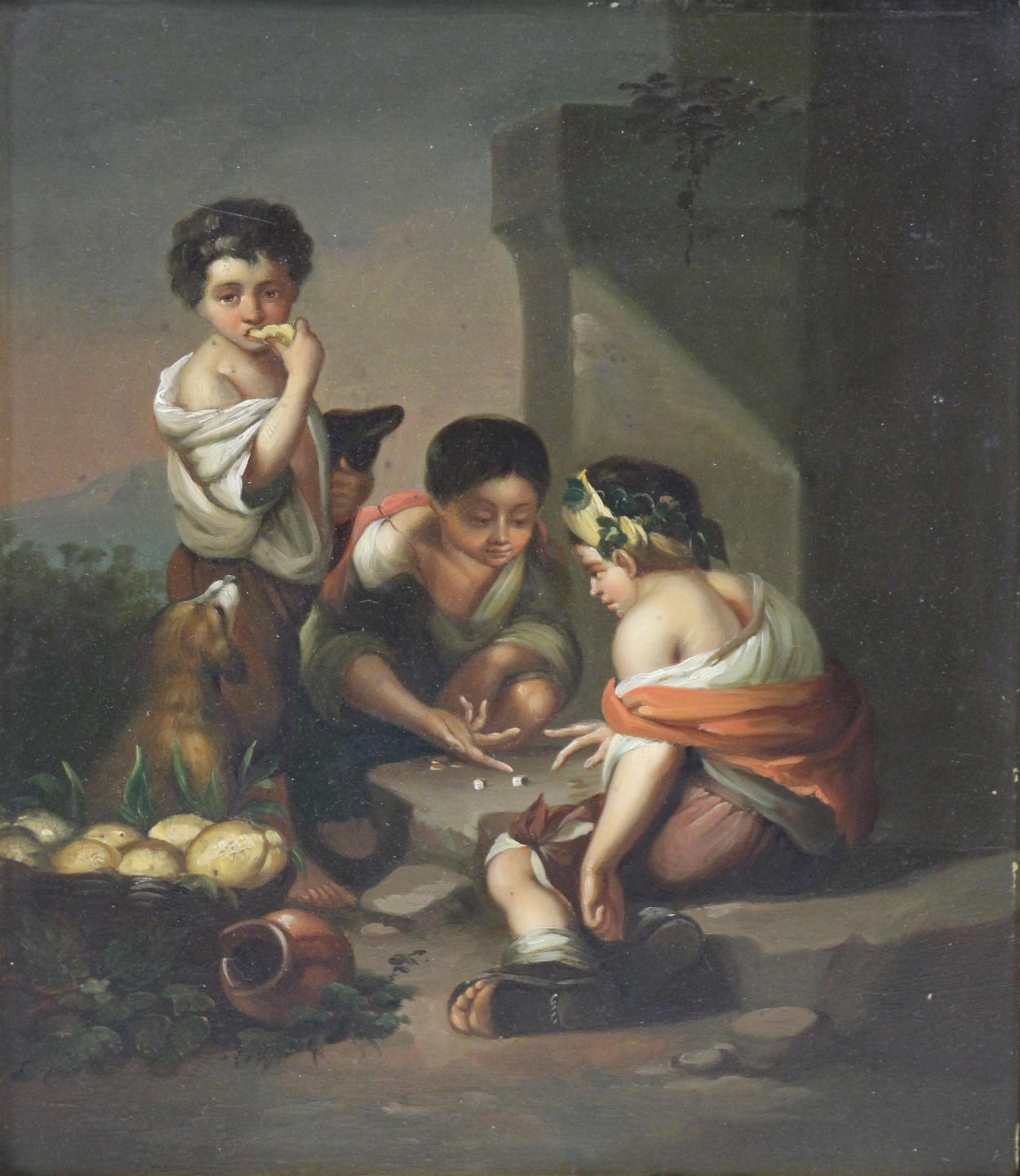 Bartolomé Estebán‏ Murillo | Children Playing Dice | MutualArt