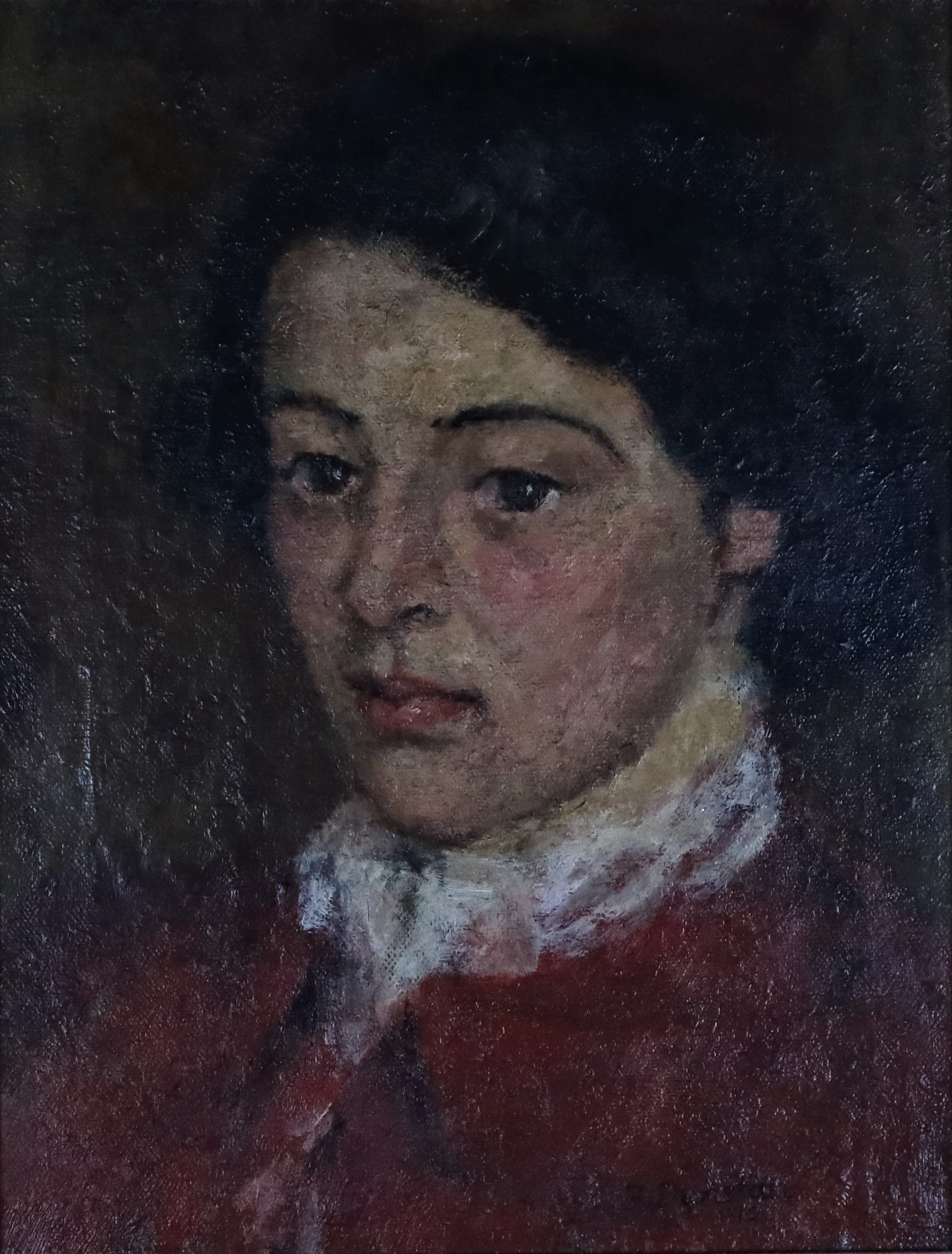 Bernard Dunstan | Female portrait (1942) | MutualArt