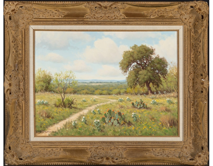 Don Warren | Cactus in the Hill Country | MutualArt