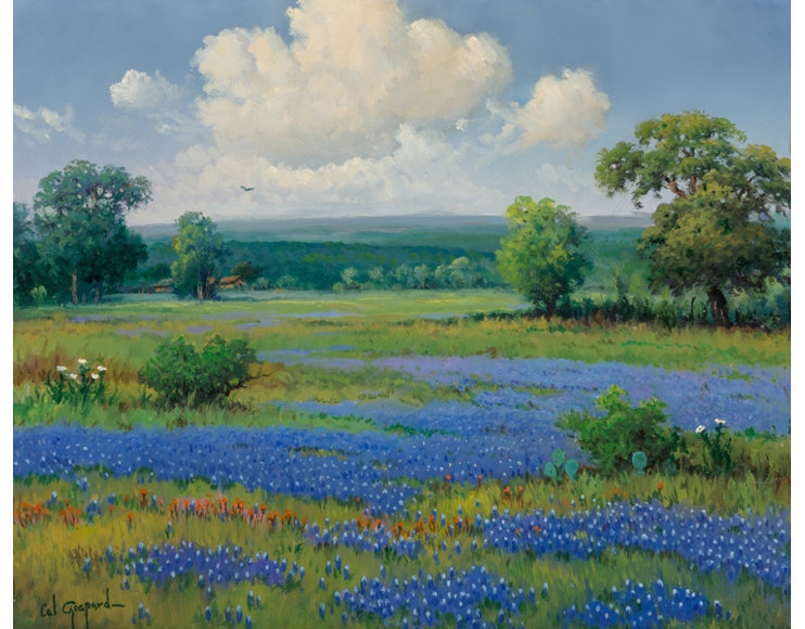 Cal Gaspard | Shades of Blue | MutualArt