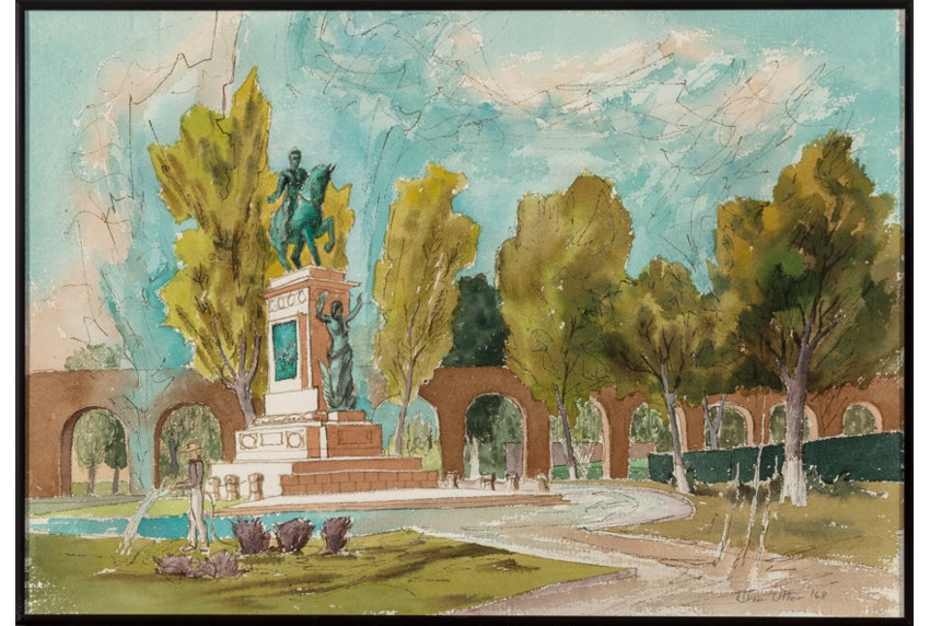 Bror Alexander Utter | Monument Circle (1968) | MutualArt