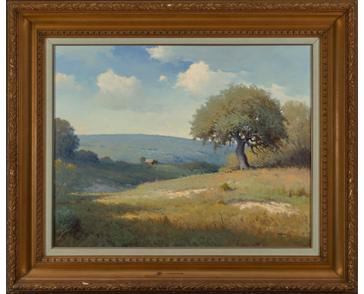 Jerry Ruthven | Yellow Flowers at the Oak (1979) | MutualArt