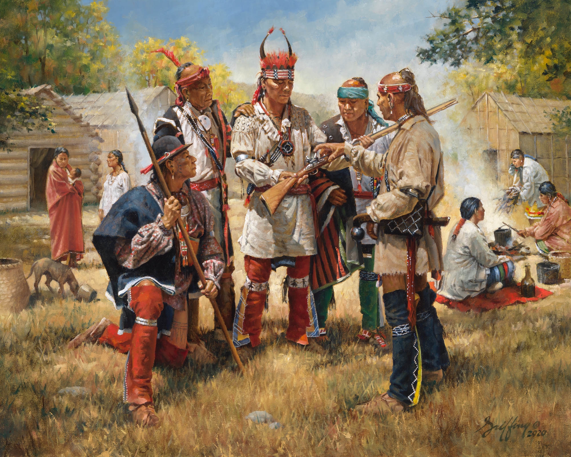 Robert Griffing | Mohawk Leaders | MutualArt