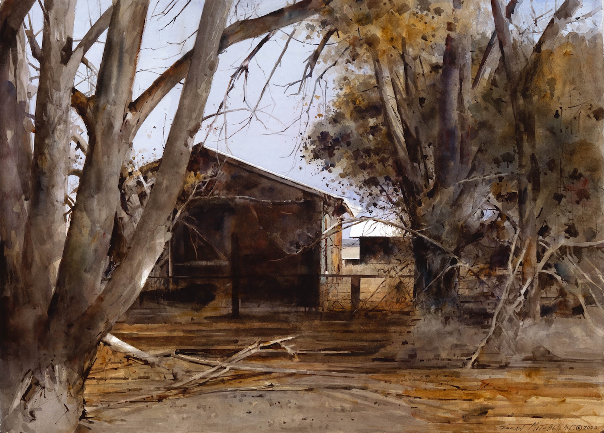 Dean Mitchell | Clapboard House | MutualArt