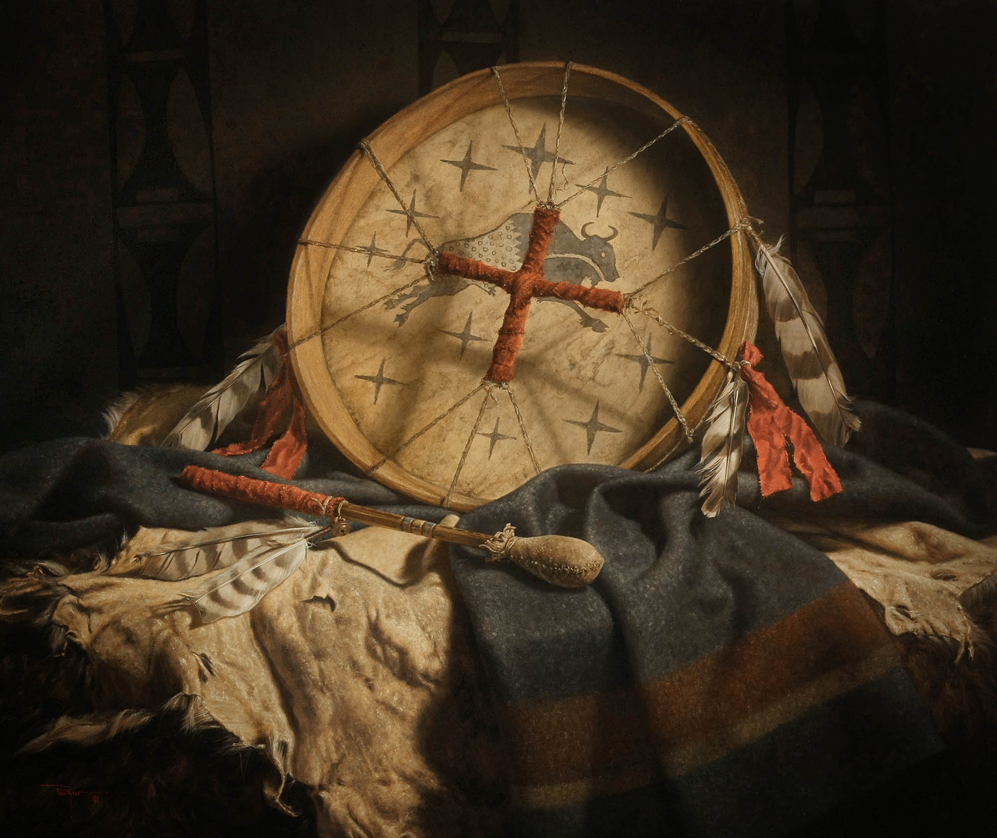 Kyle Polzin | BUFFALO DRUM | MutualArt