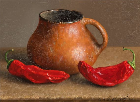 William Acheff | Perry Mesa with Red Chile (2002) | MutualArt