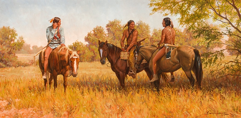 Steven Lang | On The Powder River | MutualArt