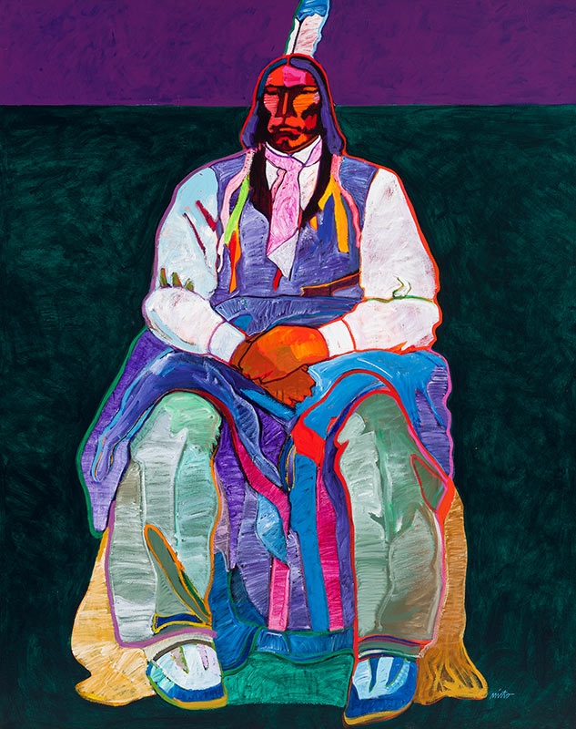 John Nieto | Buffalo Dancer | MutualArt