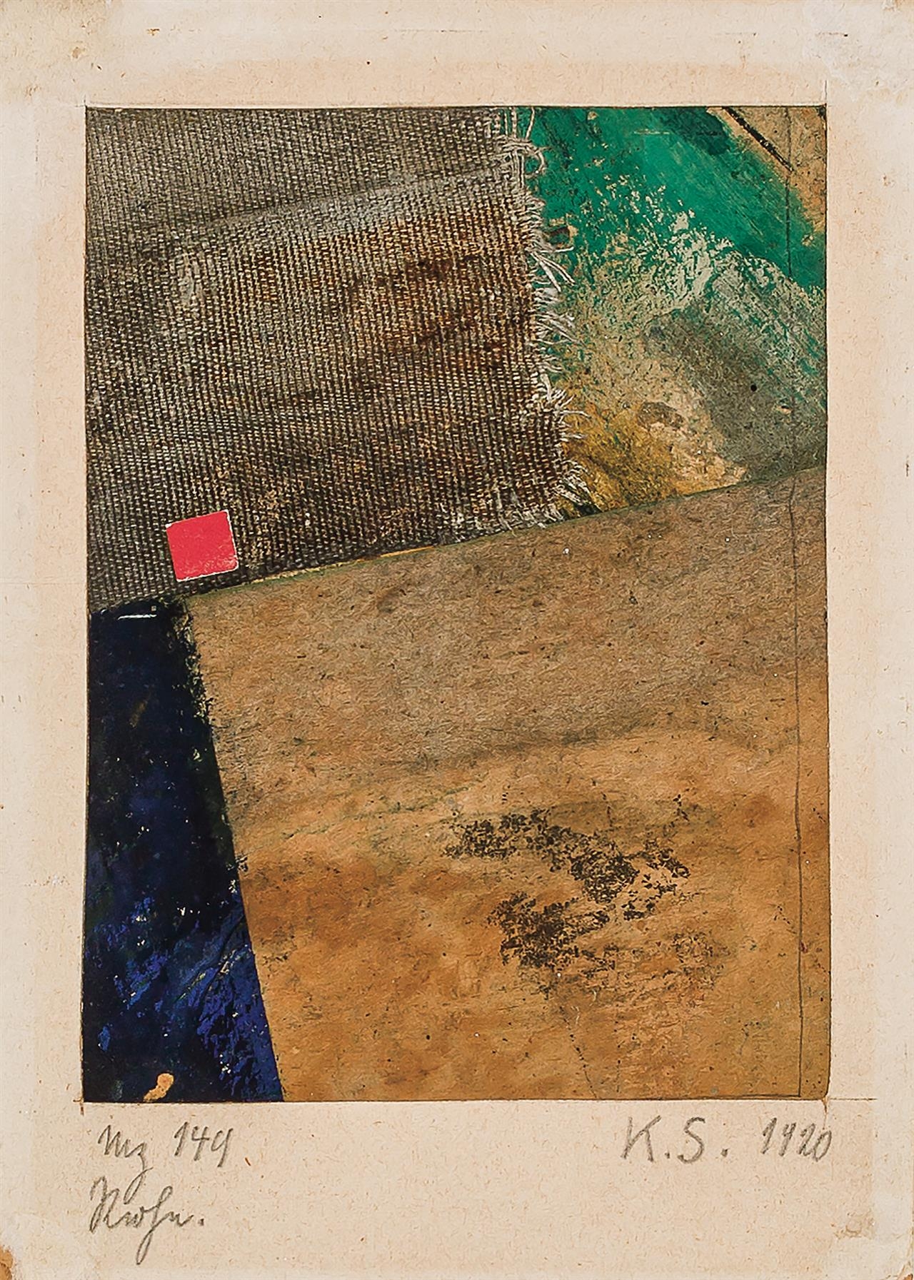 Kurt Schwitters | Merz 149 (1920) | MutualArt