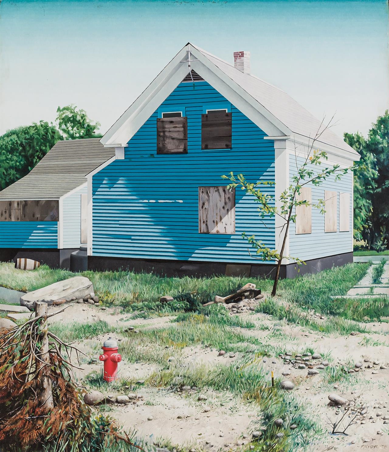 Scott Prior | Blue House (1978) | MutualArt