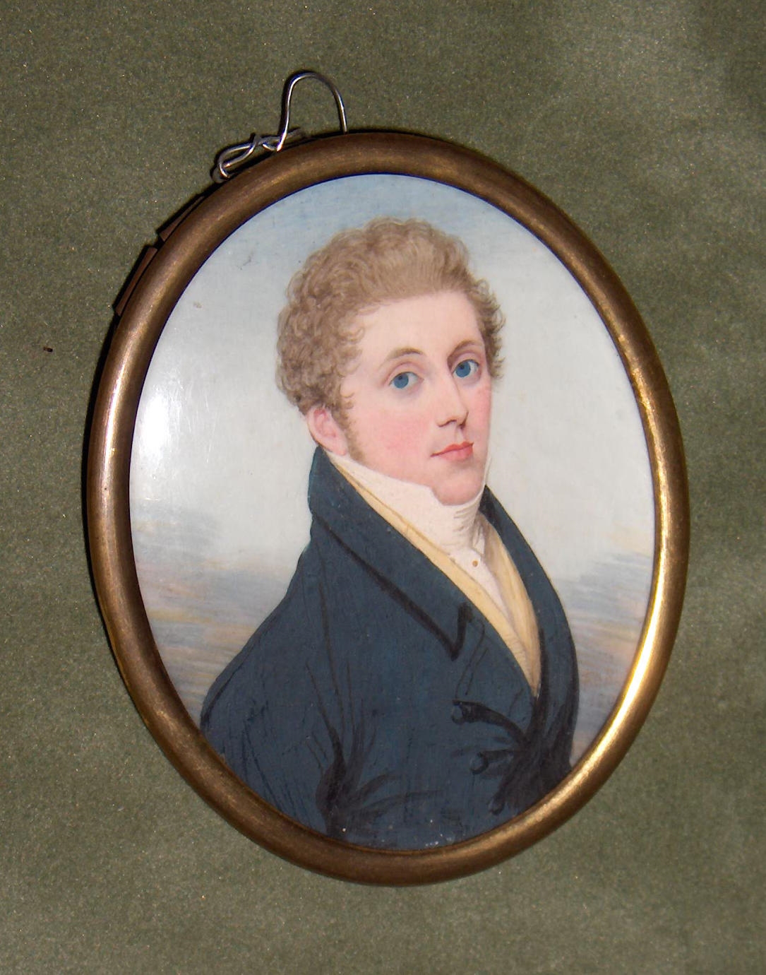 Frederick Buck | A pair of portrait miniatures of Lieutenant Robert ...