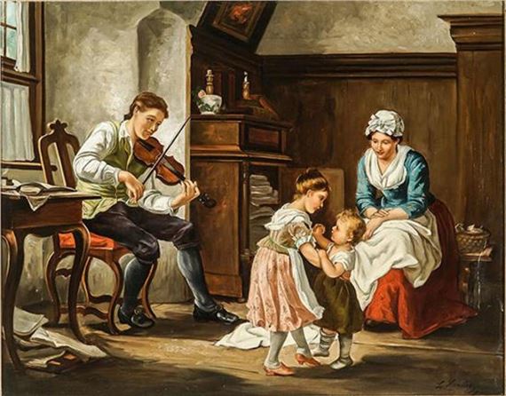 Luise Hardegg | The Music Lesson | MutualArt