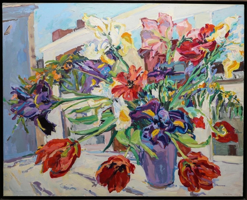 Jim Touchton | Still Life with Flowers | MutualArt