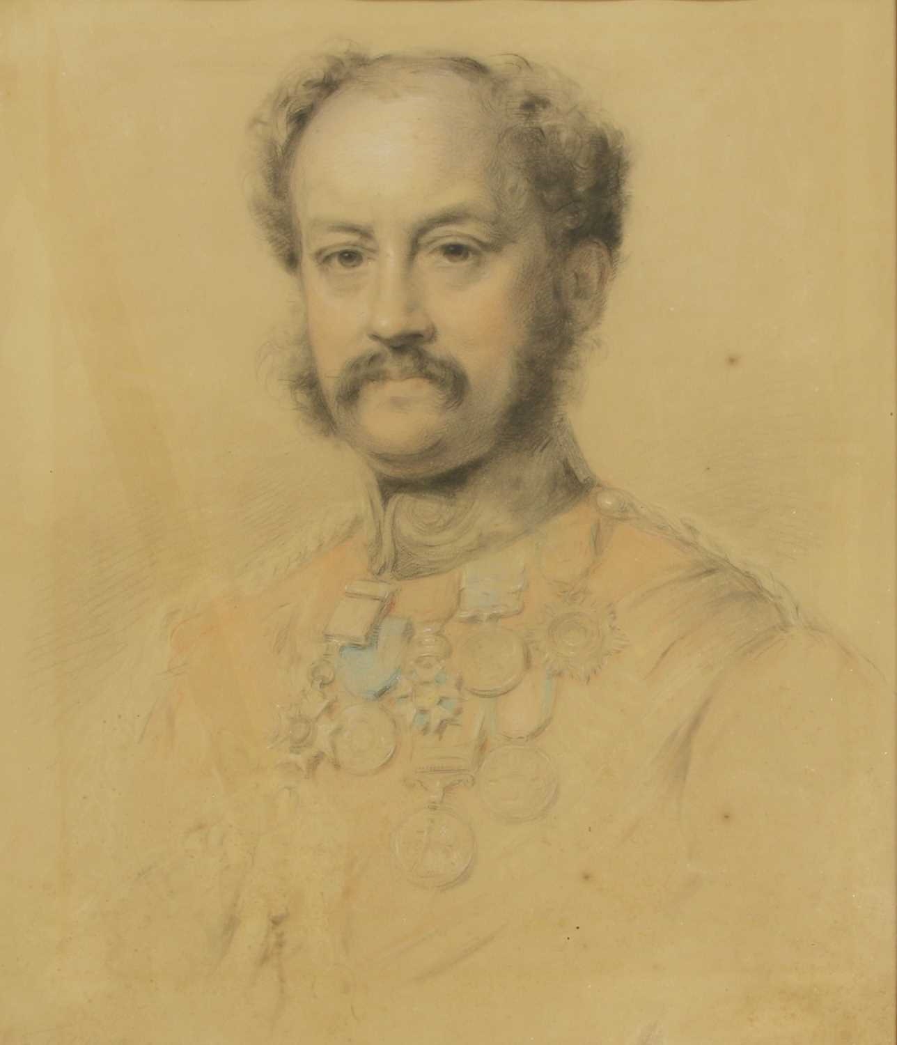 George Richmond | Portrait of Field Marshal Sir George Pollock (1786 ...