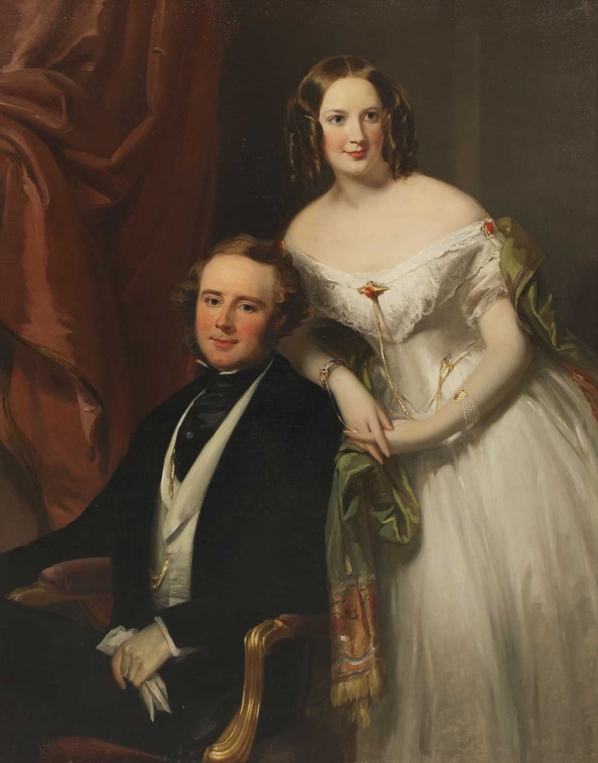 British School, 19th Century | Portrait of Captain Fitzroy, a Naval ...