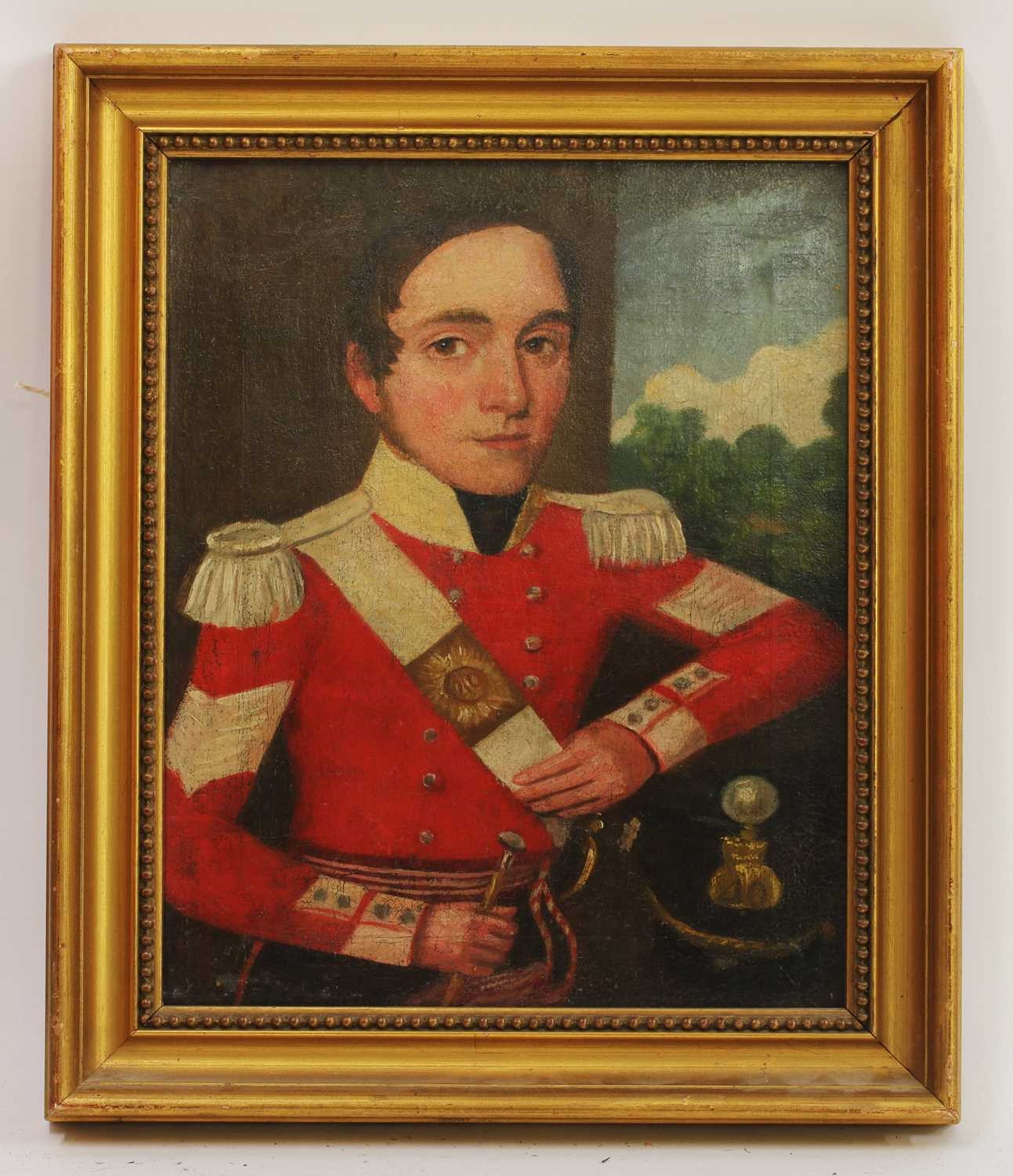 British School, 19th Century | Portrait of Captain Fitzroy, a Naval ...