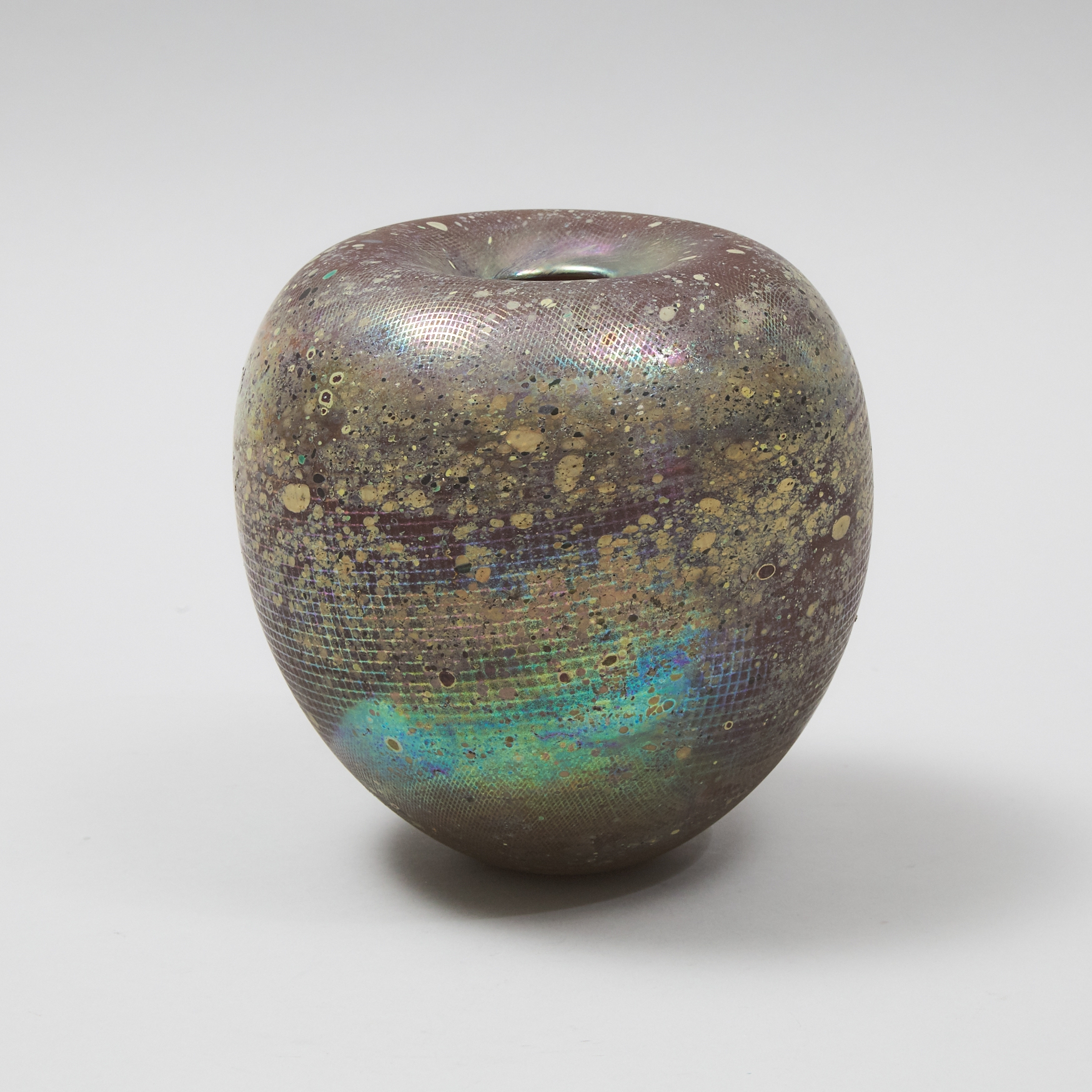 Daniel Crichton | Iridescent Glass Vase | MutualArt