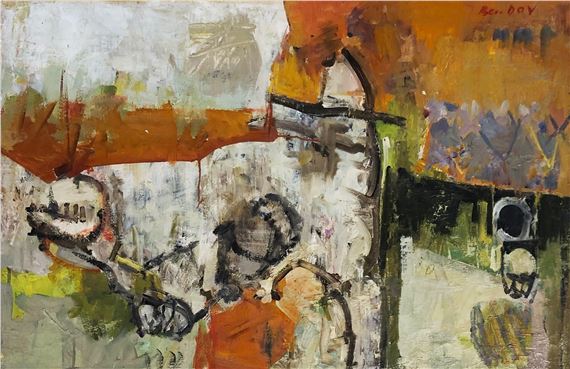Hanna‏ Ben-Dov | Figures in Landscape | MutualArt