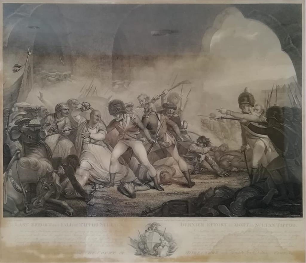 Henry Singleton | Last Effort and Fall of Tippoo Sultan (1802) | MutualArt