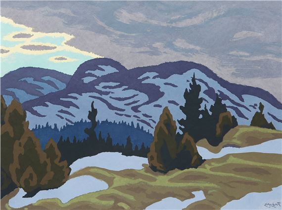Edwin Holgate | Snow Clouds | MutualArt