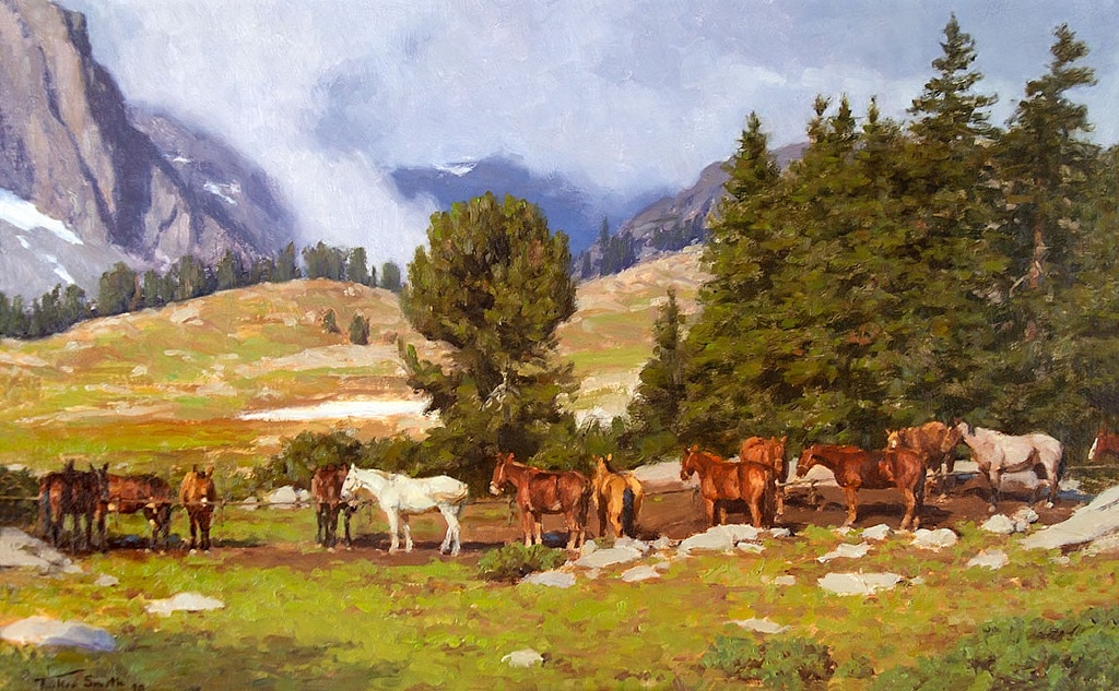 Tucker Smith | The Picket Line, Wind River Mountains, Wyo | MutualArt