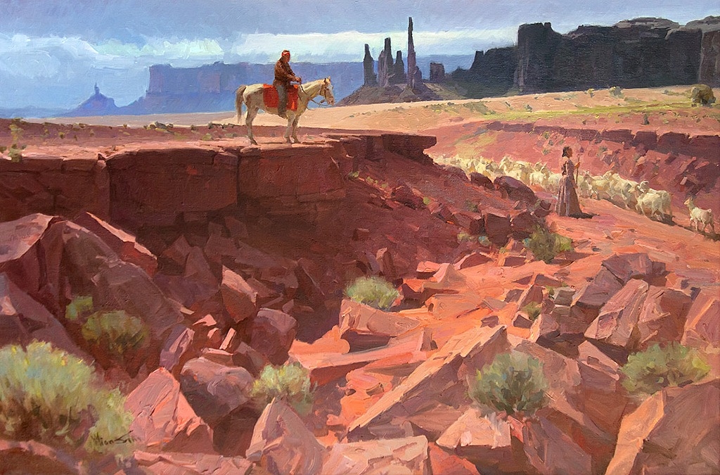 Mian Situ | Sheepherding, Monument Valley | MutualArt