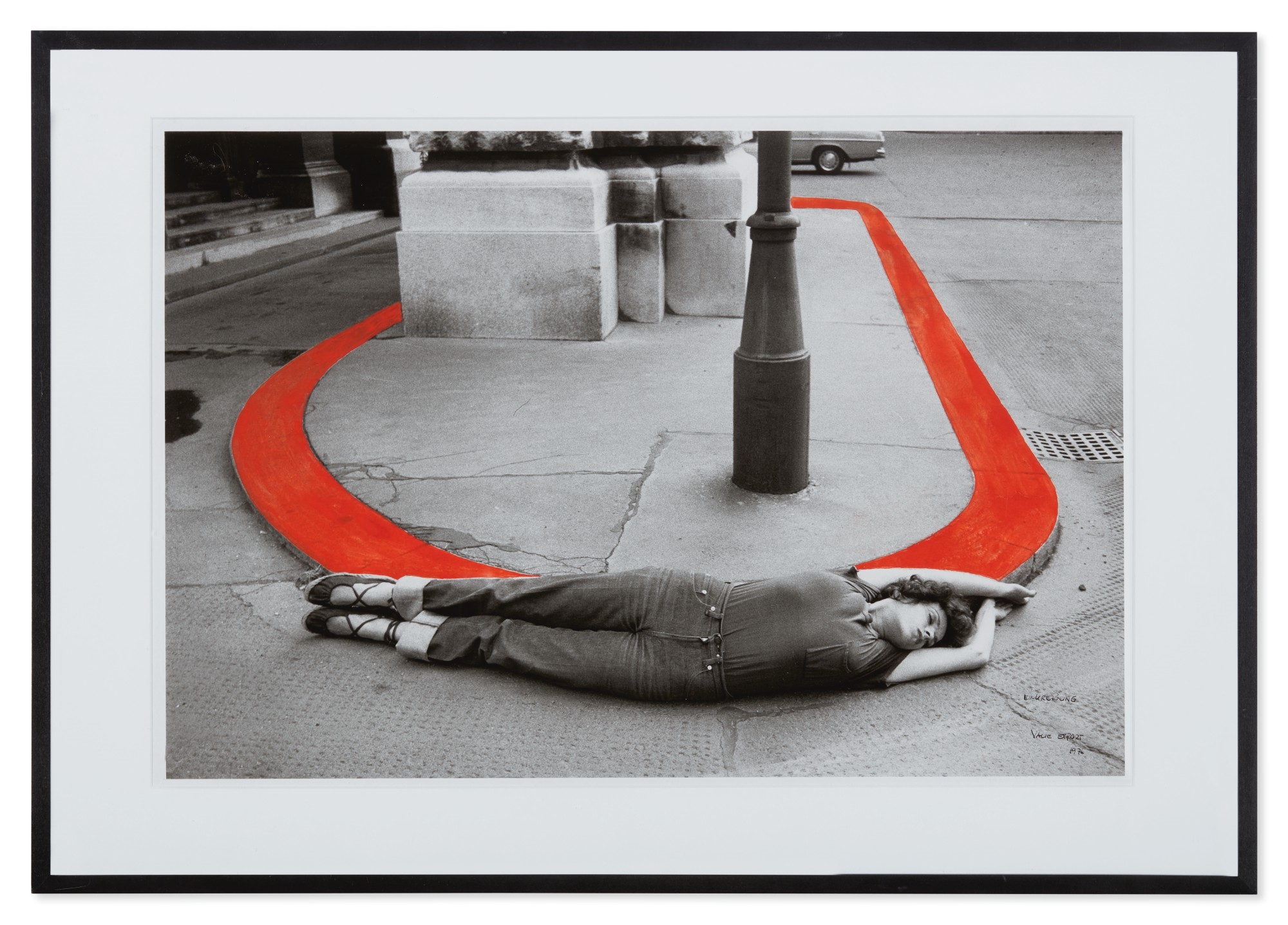 Valie Export | 'EINKREISUNG' (ENCIRCLEMENT) (FROM KÖRPERKONFIGURATIONEN ...