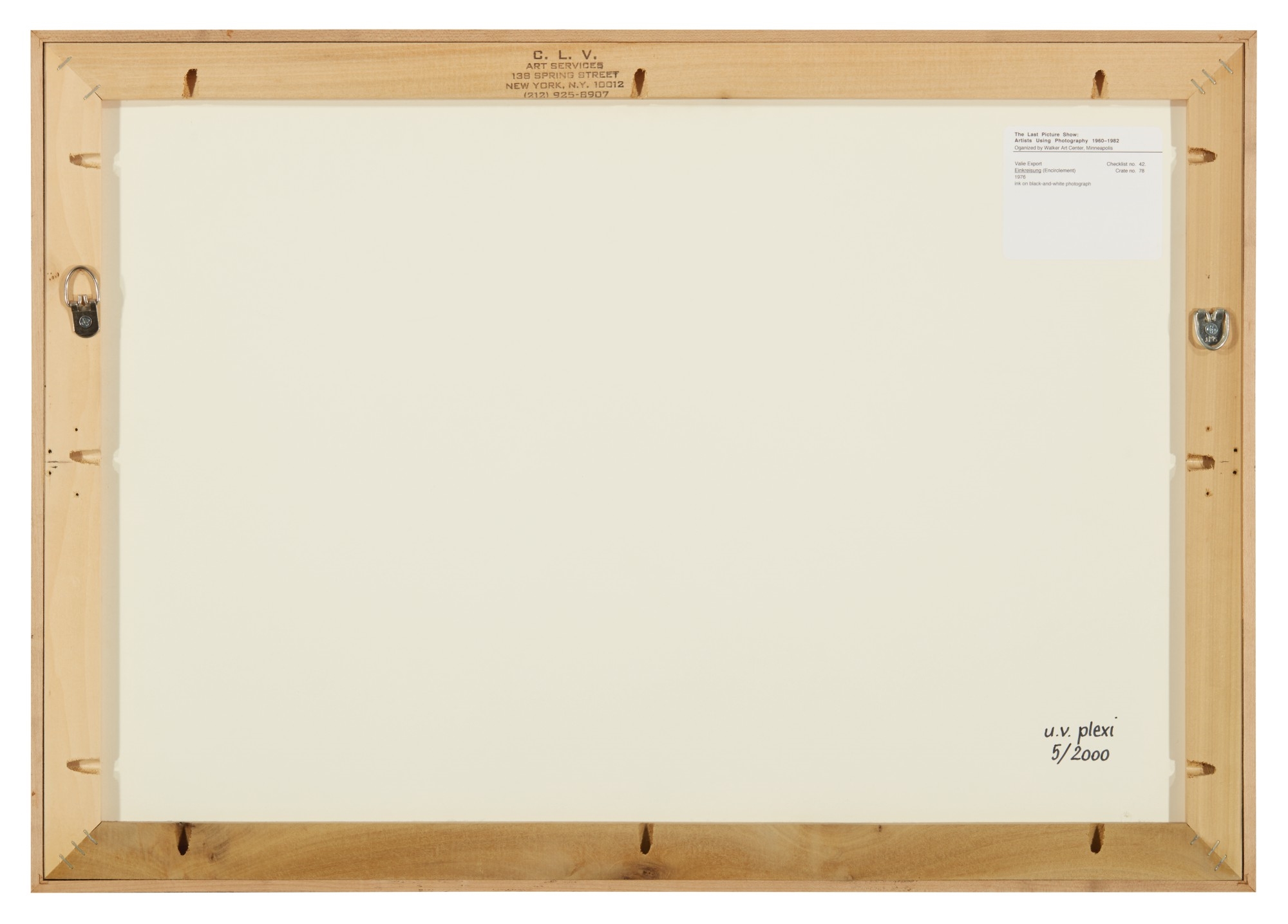 Valie Export | 'EINKREISUNG' (ENCIRCLEMENT) (FROM KÖRPERKONFIGURATIONEN ...