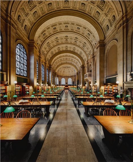 Ahmet Ertug | BATES HALL, BOSTON PUBLIC LIBRARY (2020) | MutualArt