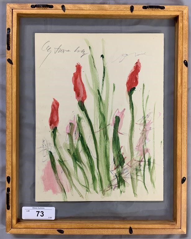 Cy Twombly | Roses | MutualArt