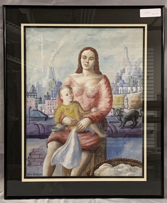 Paul Raphael Meltsner | Rooftop Madonna | MutualArt