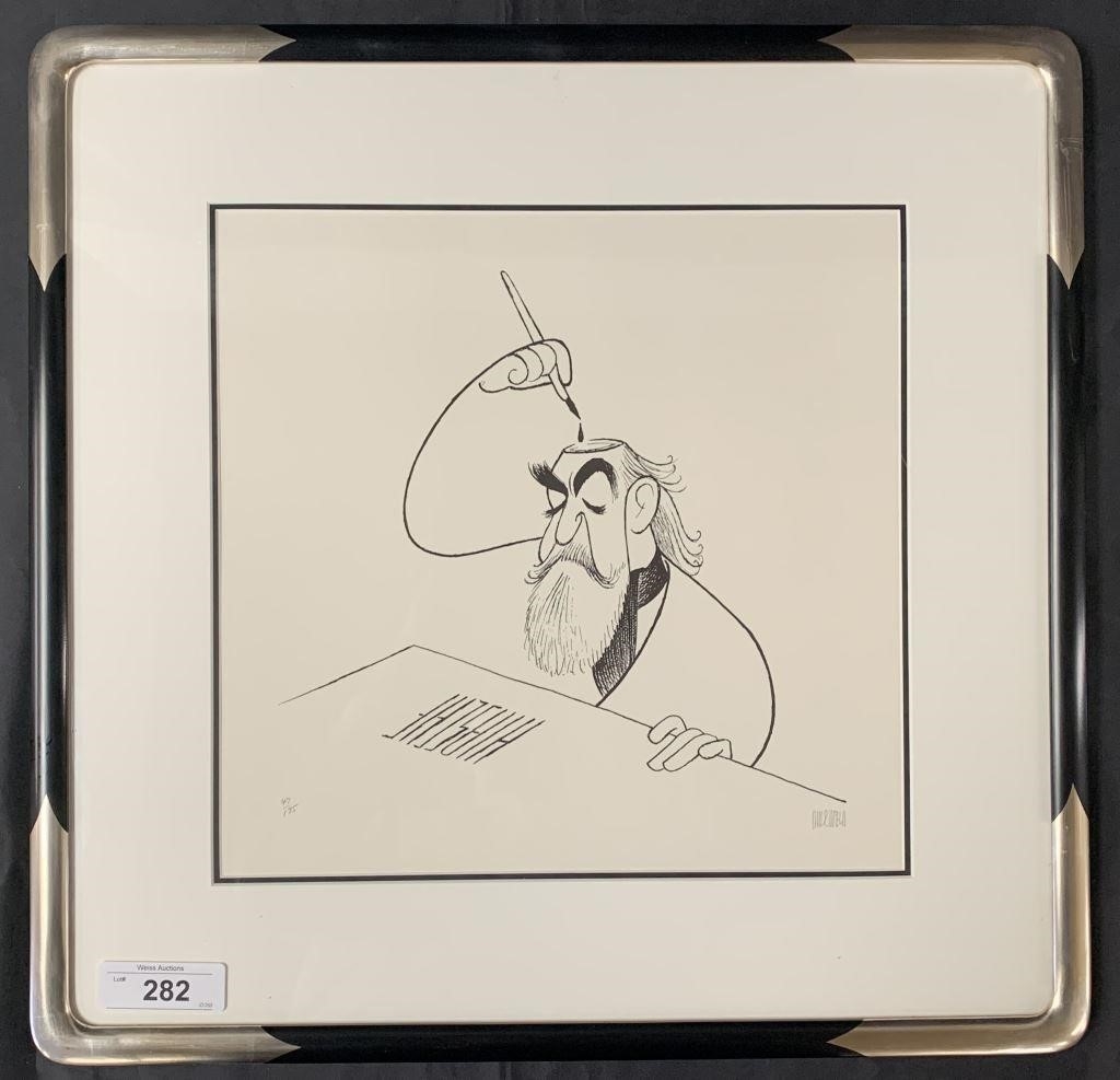 Al Hirschfeld | Self Portrait | MutualArt