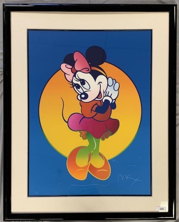 Peter Max | Minnie Mouse (1996) | MutualArt