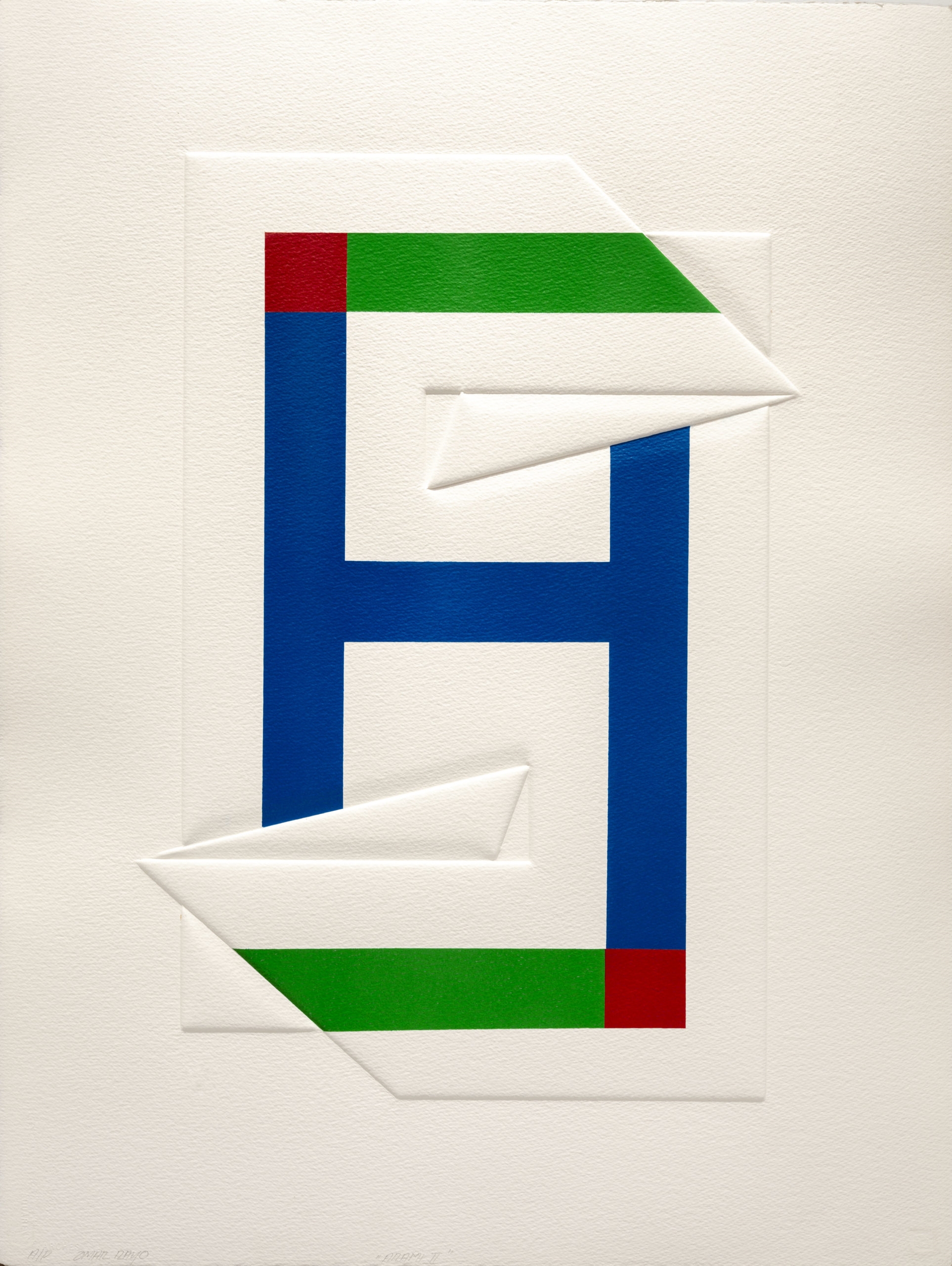 Omar Rayo | Arami II (1993) | MutualArt