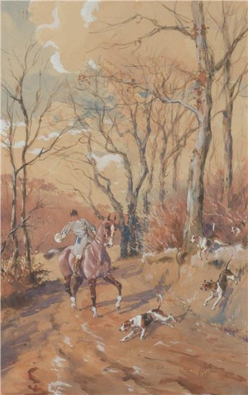 Karl Reille | Horse Riding Horse Rider (1927) | MutualArt