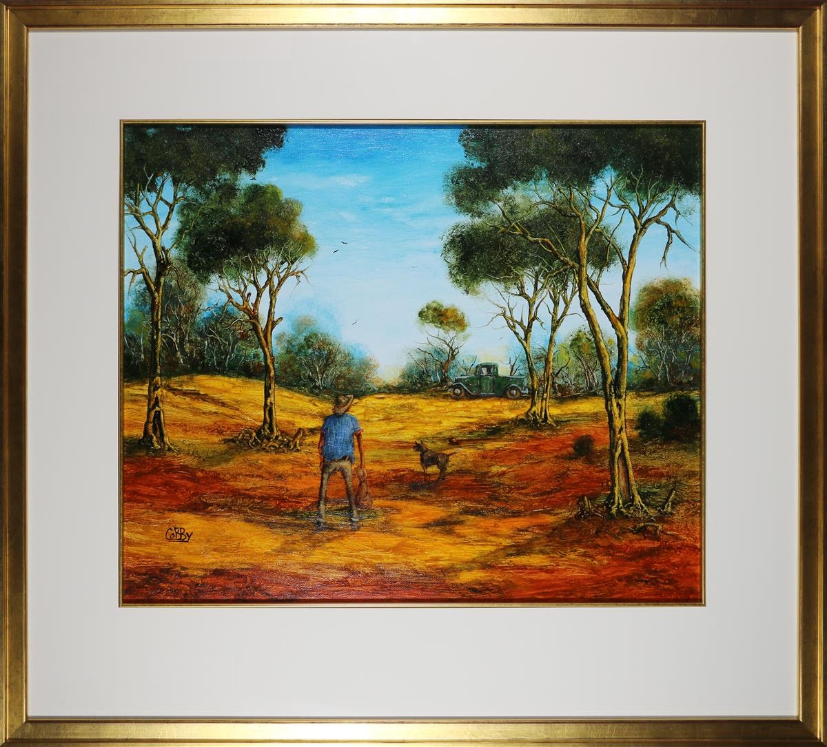 John Cobby | Checking the Traps | MutualArt