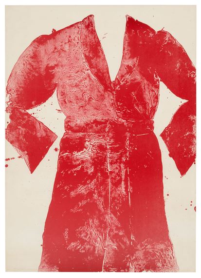 Jim Dine | Red Bathrobe (1969) | MutualArt