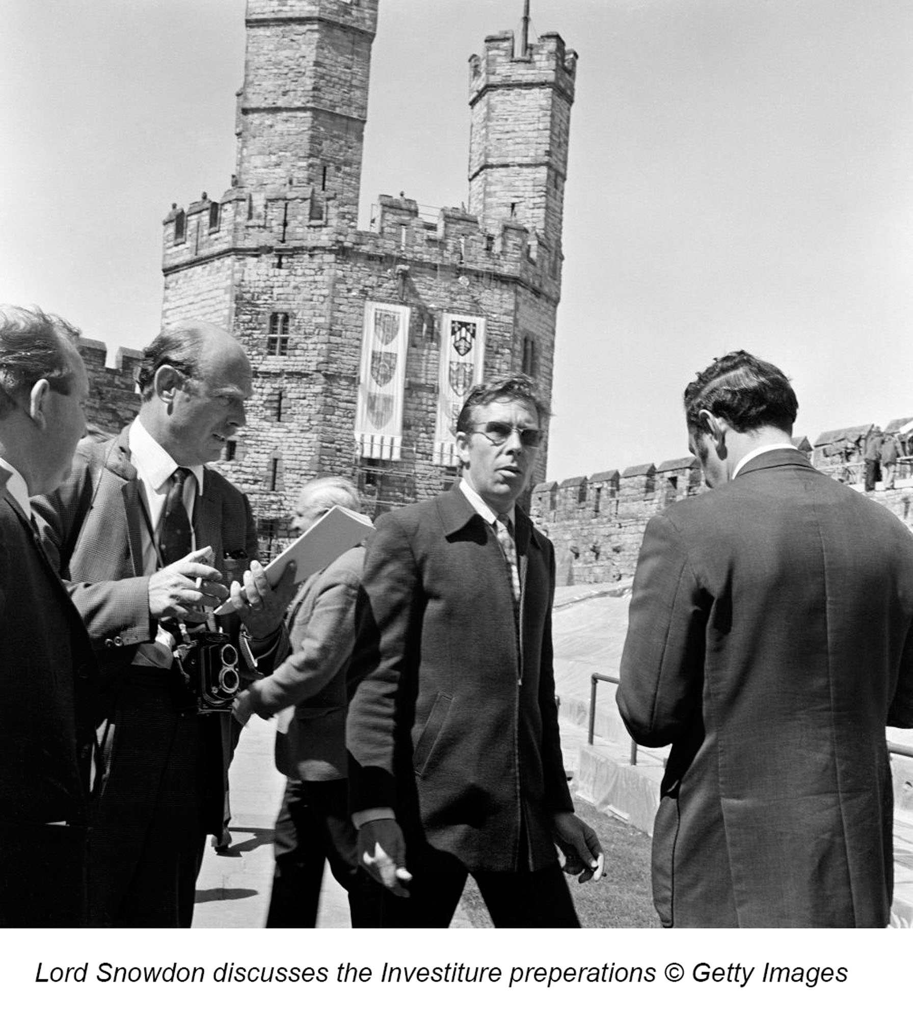 Carl Toms | Design for the dais and podium for the Investiture of H.R.H ...