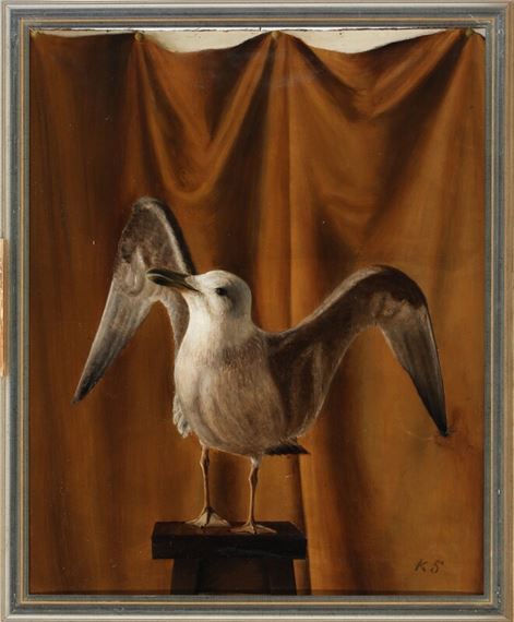 Karl Holgar Schou | A stuffed seagull | MutualArt