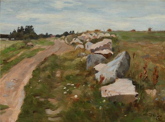 Karl Holgar Schou | Country road | MutualArt