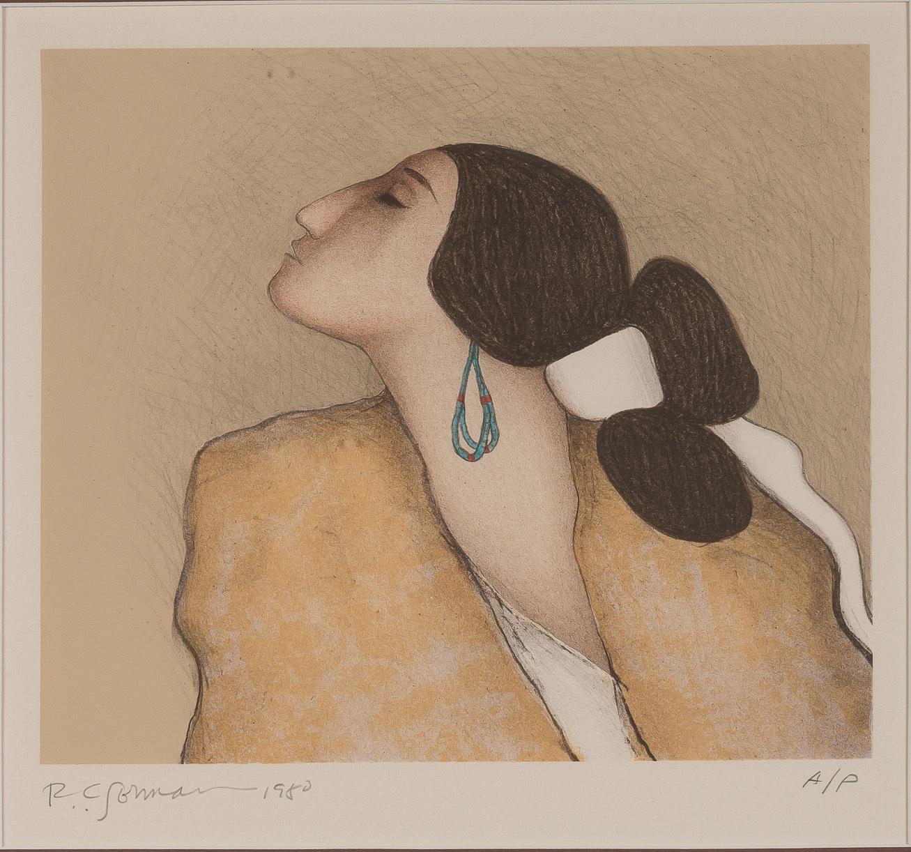 R.C. Gorman | UNTITLED (1980) | MutualArt