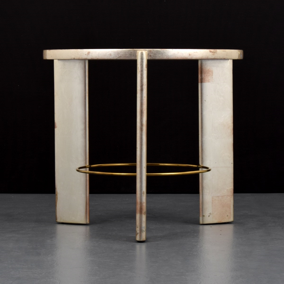 Jay Spectre | Gold Leaf Side Table | MutualArt