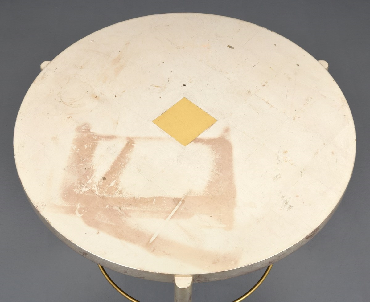 Jay Spectre | Gold Leaf Side Table | MutualArt