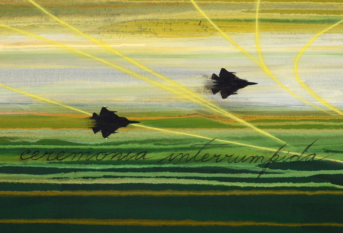 José Bedia | Monumental Jose Bedia Painting | MutualArt