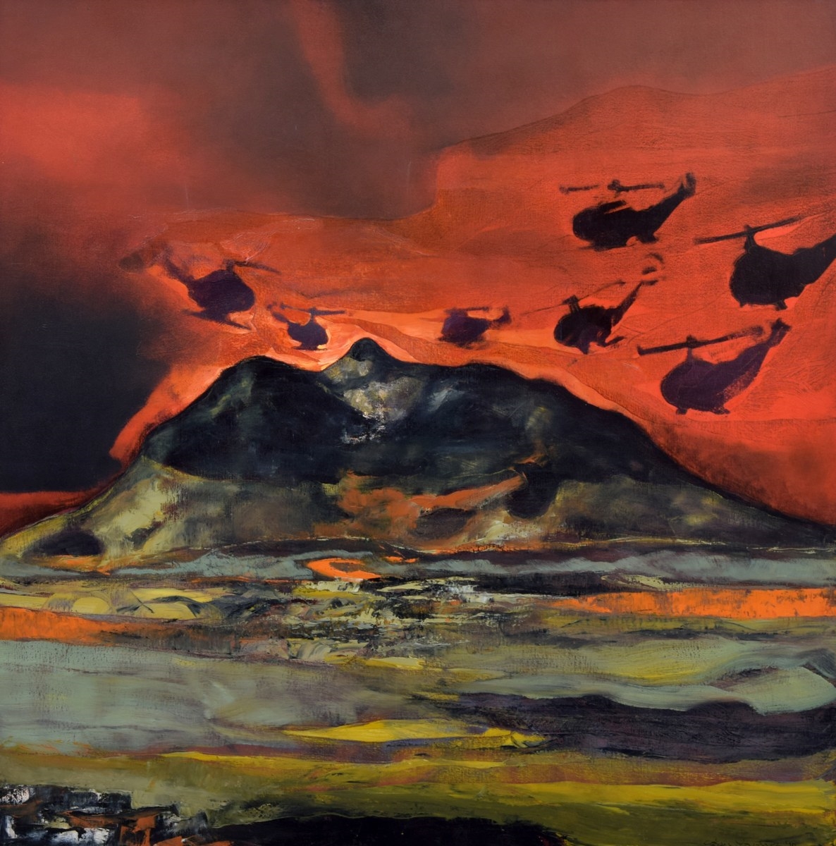 Cesar Menendez | Large Painting (1990) | MutualArt